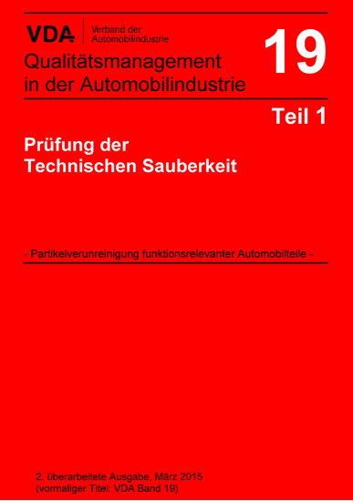 Band 19.1-Verband der Automobilindustrie e.V. Qualitäts Management ...
