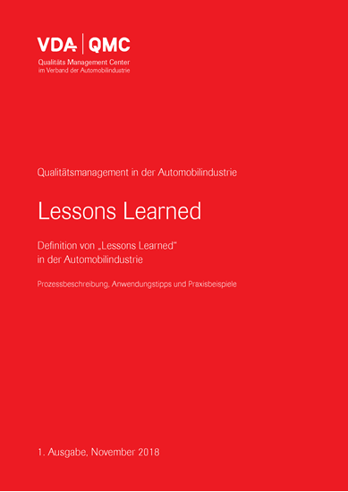 Lessons Learned - Definition_DEUTSCH-Verband der Automobilindustrie e.V ...
